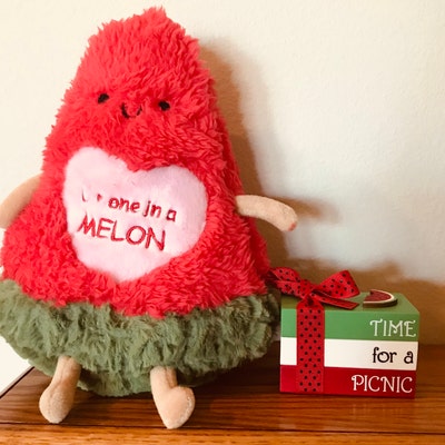 Watermelon Mini Book Stack or Watermelon Mini Rolling Pin/summer Time ...