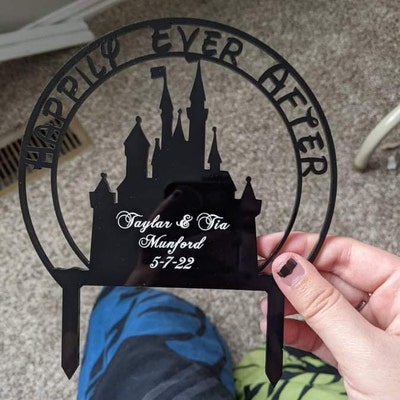 Personalized Happily Ever After Princess Castle With First Names Last ...
