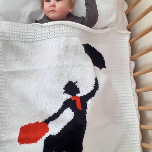 Peter Rabbit Baby Blanket Knitting Pattern With Chart and Full Written ...