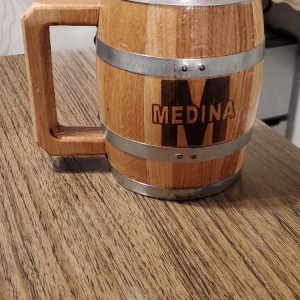 24 Oz Barrel Mugs, Personalized Mugs, High Quality Barrel Mugs, White ...