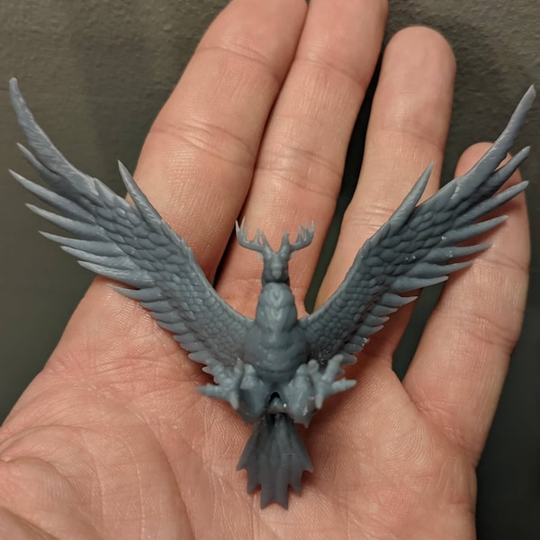 Peryton Magical Beast MZ4250 Fantasy Miniature - D&D 5e - Dungeons and ...