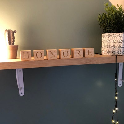 1.6'' Personalized Wood Blocks, Baby Name Blocks, Birthday Baby Shower ...
