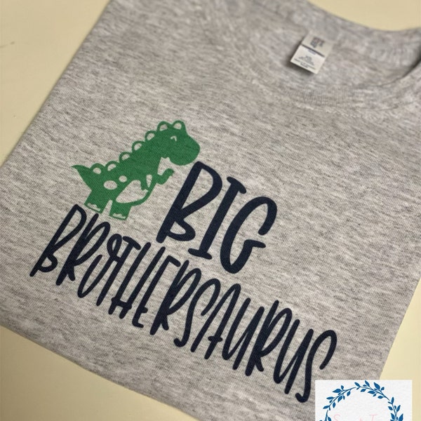 Big Brothersaurus Svg-t Rex Dinosaur Svg-big Brother Svg-dinosaur Svg ...