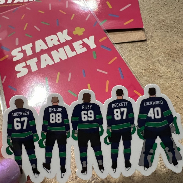 Vancouver Vipers Team Sticker - "playing for Keeps" Series by Becka ...