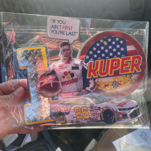 Talladega Nights: the Ballad of Ricky Bobby Custom Cake Topper Shaker ...