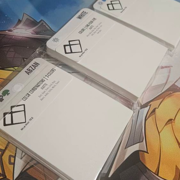 Sort MTG by Color Combinations | Trading Card Dividers W/ FREE Labels ...