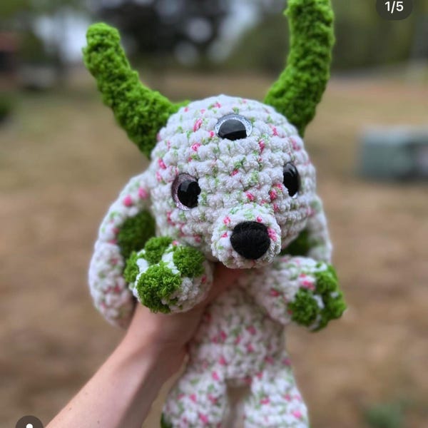 Sleepy Moose Crochet Amigurumi Pattern Stuffed Animal PDF Digital ...