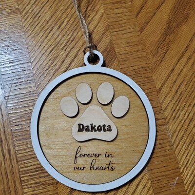 Personalized Tree Name Tag Wooden Christmas Name Tags - Etsy