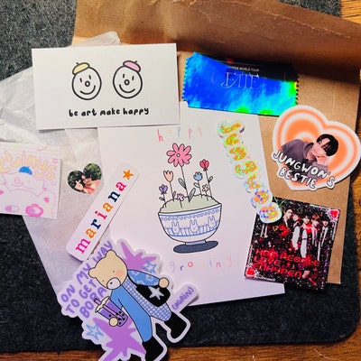 Holo Cute Aniteez Sticker, Aniteez Trading Card Aesthetic Kawaii Kpop ...