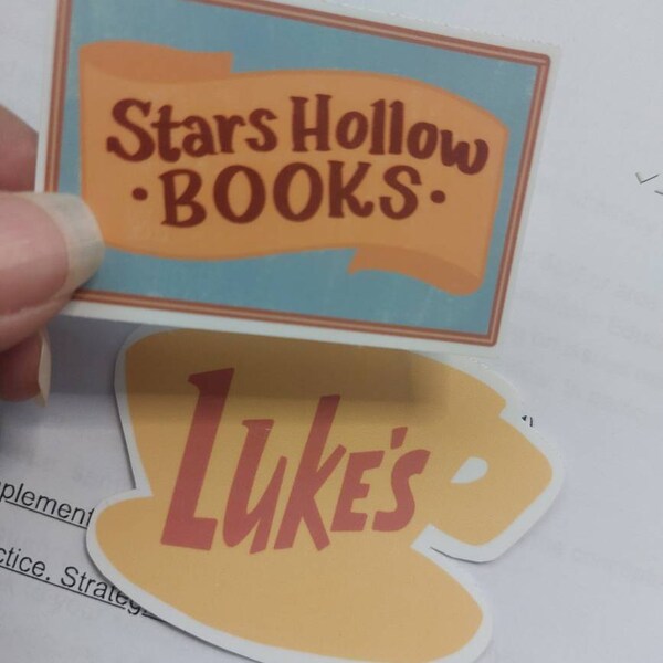 Stars Hollow Sticker Bundle | Bullet Journal Stickers | Waterproof ...