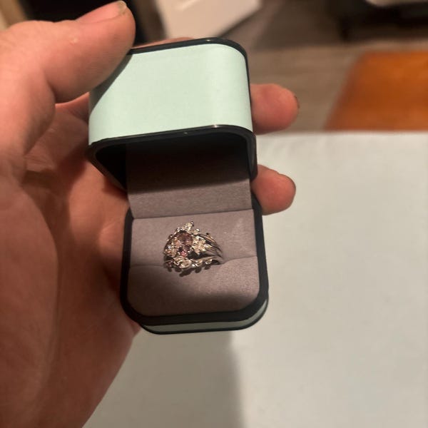 Legend of Zelda Zora Lab Sapphire Spiritual 3 Color Stone Engagement ...