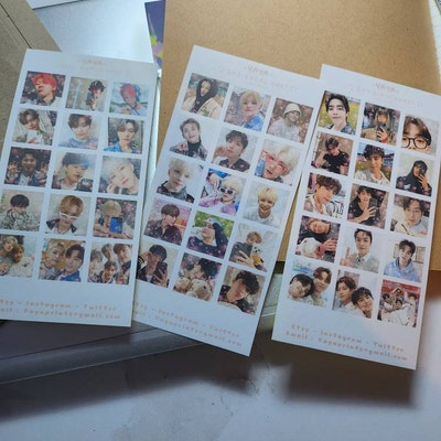 NEW Love Mail Kpop Sticker Packs Vinyl Sticker Pack - Etsy