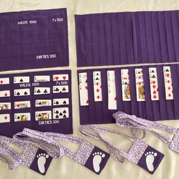 Black Samba Card Game Organizer Hand & Foot, Triple Play or Canasta ...