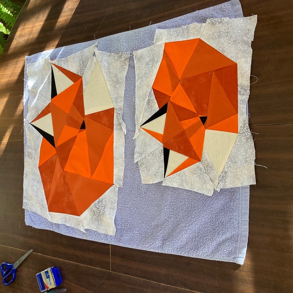 Gemstone Paper Piecing Pattern - Teardrop Cut - Jewel Quilting Pattern ...