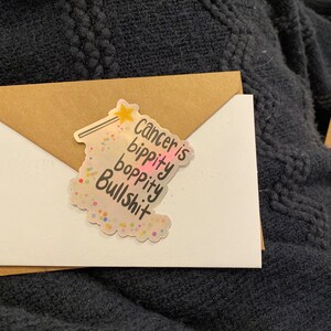 Cancer Encouragement Card Funny Kick Cancer's Butt - Etsy