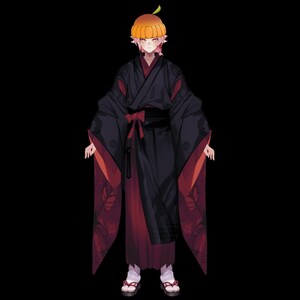 Live2d Vtuber Model for Commercial Use Oni the Succubus ready to Use - Etsy