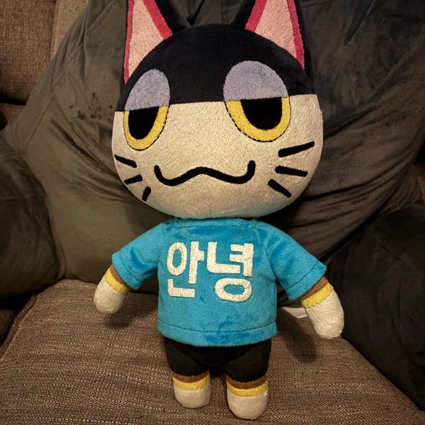 Papi Animal Crossing Plush Toy Papi Lazy Horse Villager Animal Crossing ...