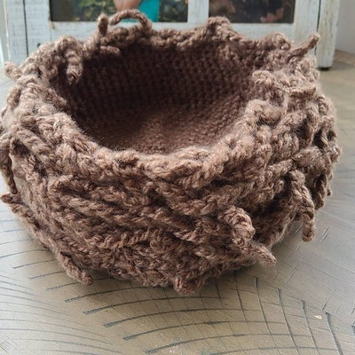 Nest Crochet Pattern, Crochet Bird Nest With Little Blue Eggs Pdf ...