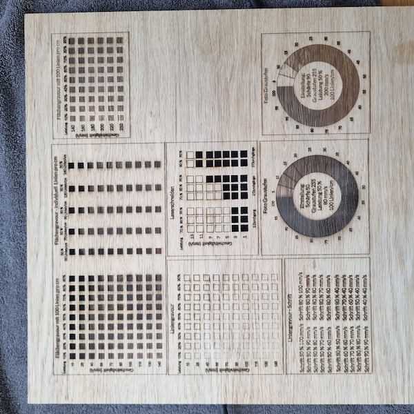 Lightburn Xtool D1 and Pro Grids | Full Work Surface Grids | 400x400 ...