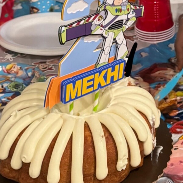 Buzz Cake Topper , Two Infinity Cake Topper , Toy Cake Story Topper ...