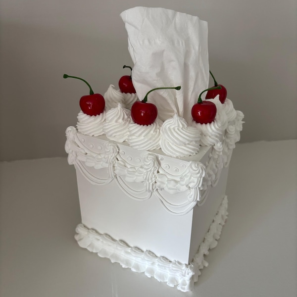 Wedding Cake Tissue Box Cover - Etsy