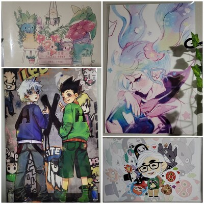 Love Letter Girl Wall Art Poster Print Anime - Etsy