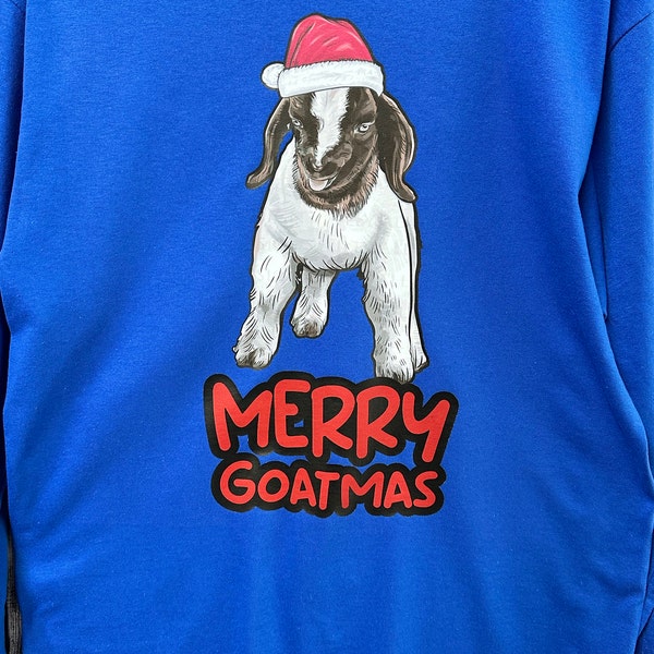 Merry Goatmas Png, Boer Goat Christmas Png - Etsy