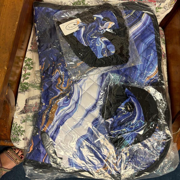 Equestrian Horse Riding Set With Horse Design Full Matchy Matchy Can't ...