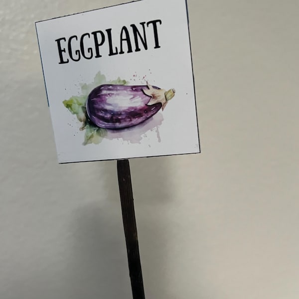 Watercolor Garden Plant Labels Clipart - 6 A4 Pages, Printable Herb ...