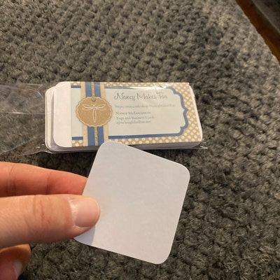 50 Blank 5x5 Square Cardstock Cards . Flat Large Cards . Kraft - Etsy