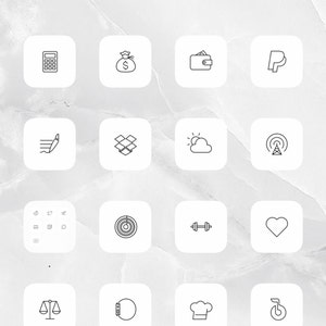 Acorn iPad Icon Set 2000 Icons With Bonus Wallpapers and - Etsy