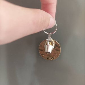 Dog Tag Bunny Chaser Dog Tag Funny Pet Tag Dog ID Tag Bunny Rabbit Dog ...