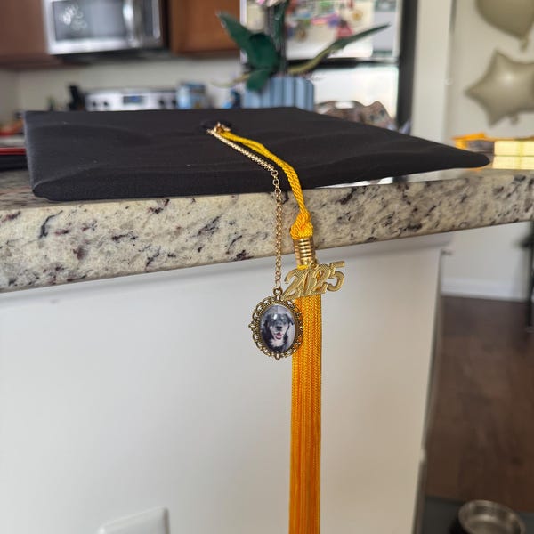 Custom Memorial Graduation Cap Tassel Charm, Keep Your Loved One's ...
