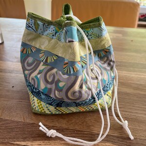 PDF Hand Sewing Pattern Round Bottom Draw String Bag - Etsy