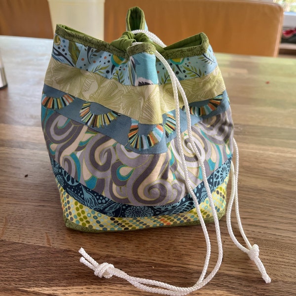 PDF Sewing Pattern - Quilted Hand Stitched Zipper Pouch - Etsy