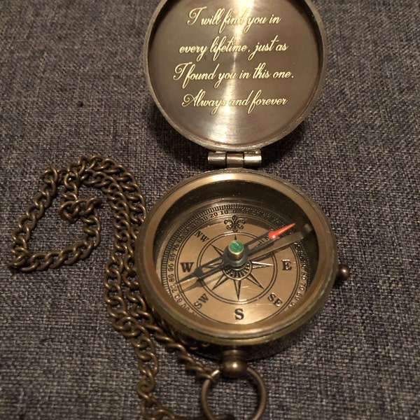 Engraved Viking Vegvisir Compass: Nordic Norse Mythology Gift - Etsy