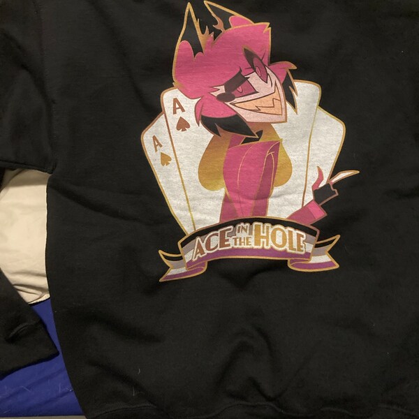 Hazbin Hotel Crewneck Sweatshirt | Alastor Hazbin Hotel | Trendy ...