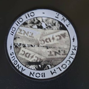 AC/DC Angus Young Rising Power Woven Patch - Etsy