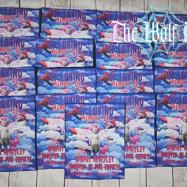 Red Blue Heaven in Loving Memory Forever in Our Hearts Angel PNG Add ...