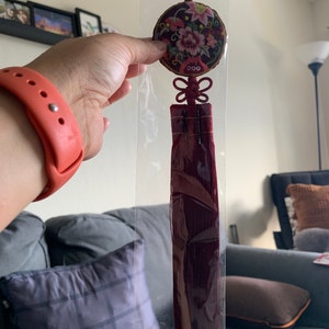 Scroll Korean Painted Silk Flowers Wall Hanging, Korean Painting ...