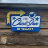 Chick-inn Sign SVG Laser Cut Files for Glowforge - Laser Cutter Artwork ...