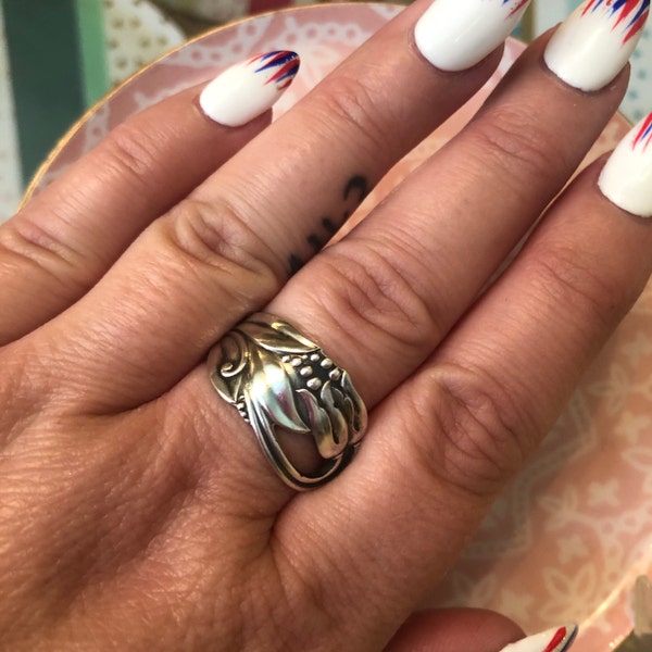 Vintage Handmade Spoon Rings Custom Choice and Size - Etsy