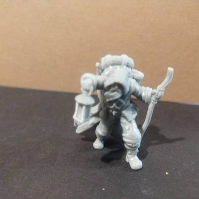 Kitsune Bard Galaad Miniatures D&D Dungeons and Dragons / Pathfinder ...