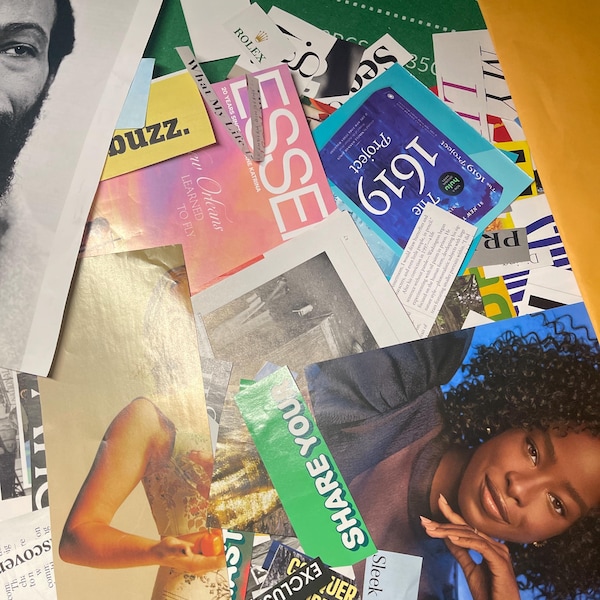 Black Women's Magazine Cuttings for Scrapbooking & Vision Boards 300 ...