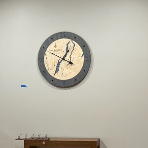 Outer Banks 3D Wood Map Tide Clock, Coastal Home Decor, OBX Nautical ...