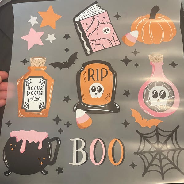 Spooky Nuggets DTF Transfers, Halloween DTF Transfers, Chicken Nuggets ...