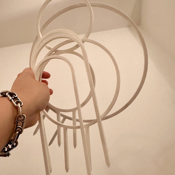 Hoop Trellis for Plants, Circle Trellis, Hoya Trellis, Indoor Plant ...