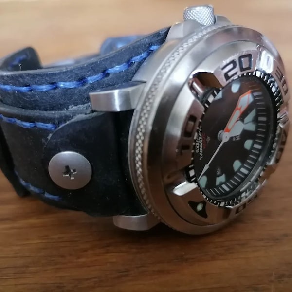 22 Mm Handmade Leather Watch Strap PDF Pattern, A4 Letter Pattern ...