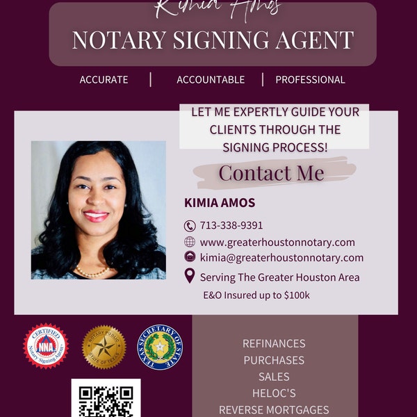 Notary Resume Template, Loan Signing Agent Marketing Letter, Notary ...