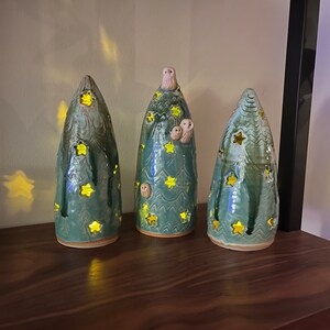 Cardinal Tree Luminary - Etsy